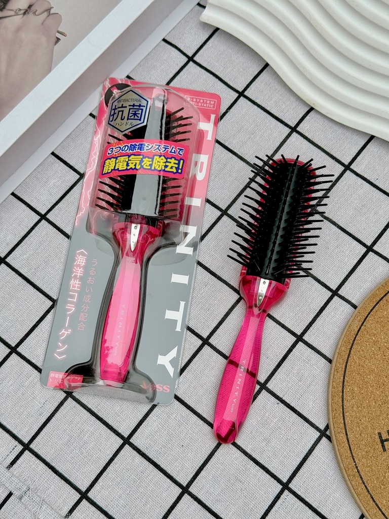 Lược chải chống tĩnh điện Trinity VeSS ngừa tóc xơ rối, gãy