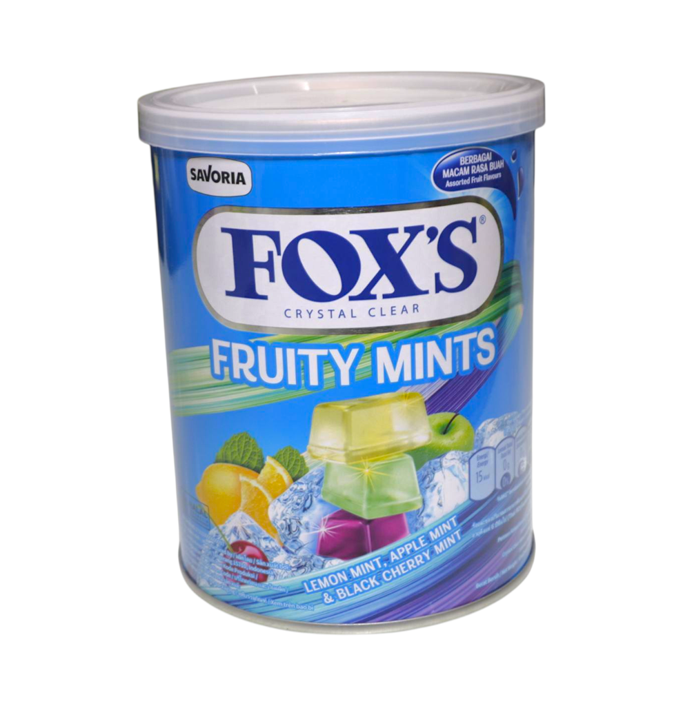 Kẹo Foxs Fruity Mints Trái Cây 180g (HT Xanh) | Hoàng Quân Hàng Nhật