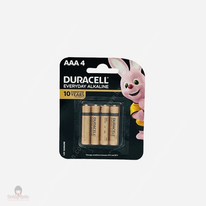 Pin Kiềm Duracell Everyday AAA4 | Hoàng Quân Hàng Nhật