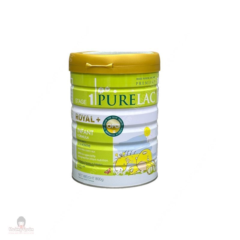 Sữa Dinh Dưỡng PureLac Royal Plus Stage 1 Cho Bé Từ 0-6 Tháng 800G ...